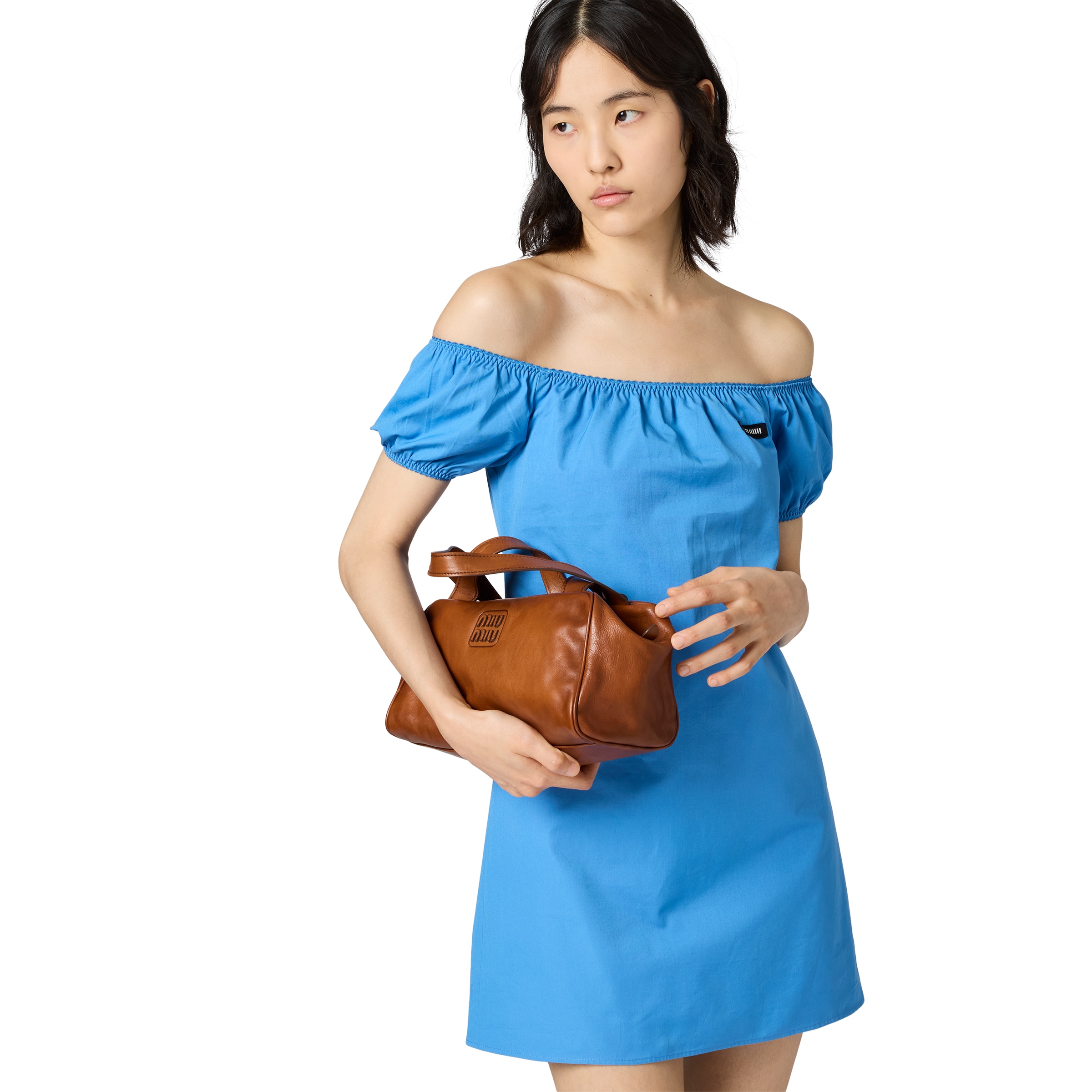 MIU MIU Poplin Mini-Dress